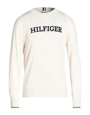 Tommy Hilfiger Cotton Sweater - Cream