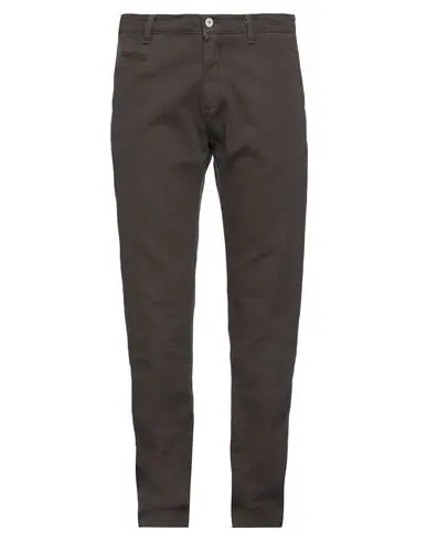 LIU •JO MAN Pants Size Cotton, Elastane - Brown