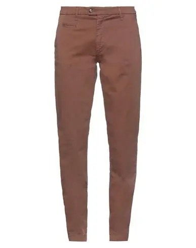 LIU •JO MAN Pants Size Cotton, Elastane - Brown
