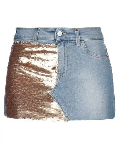 TWENTY EASY BY KAOS Flared Denim Skirt