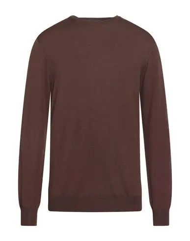 DRUMOHR Knitted Cotton Sweater - Brown