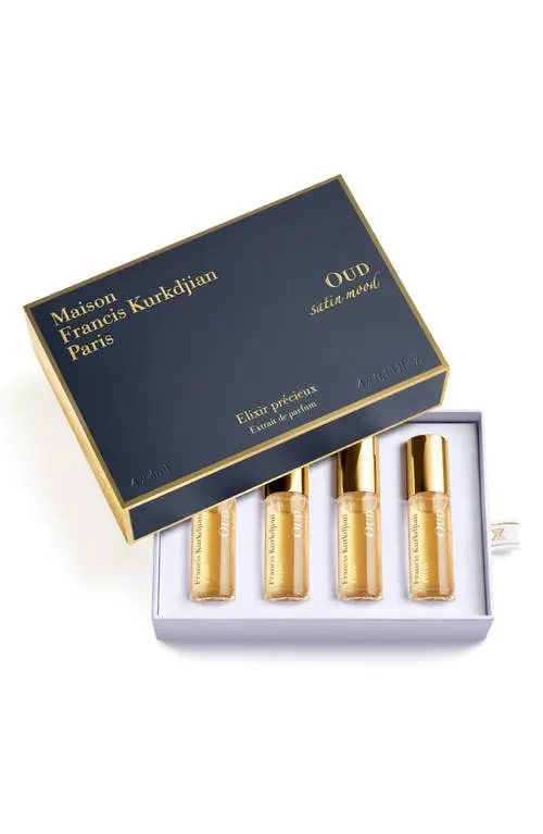 Maison Francis Kurkdjian Oud Satin Mood Precious Elixirs Set