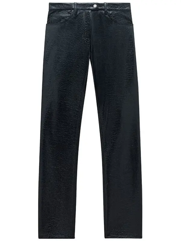 COURREGES Straight-leg Trousers - Black