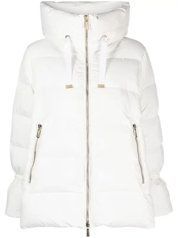 MOORER Waterproof Padded Jacket - White