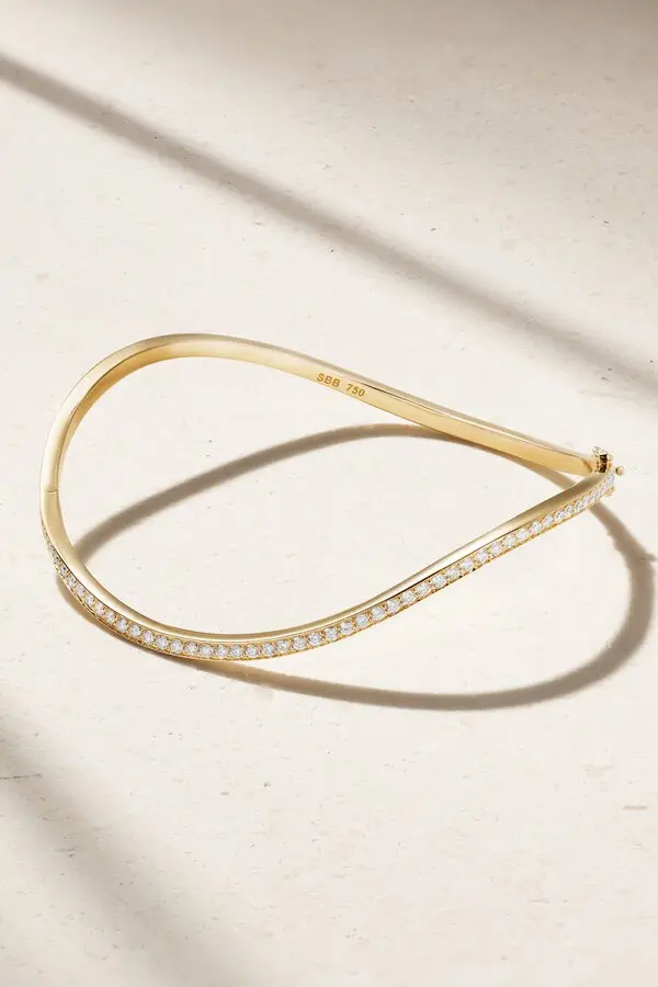 Sophie Bille Brahe D'ocean 18-karat Diamond Bracelet