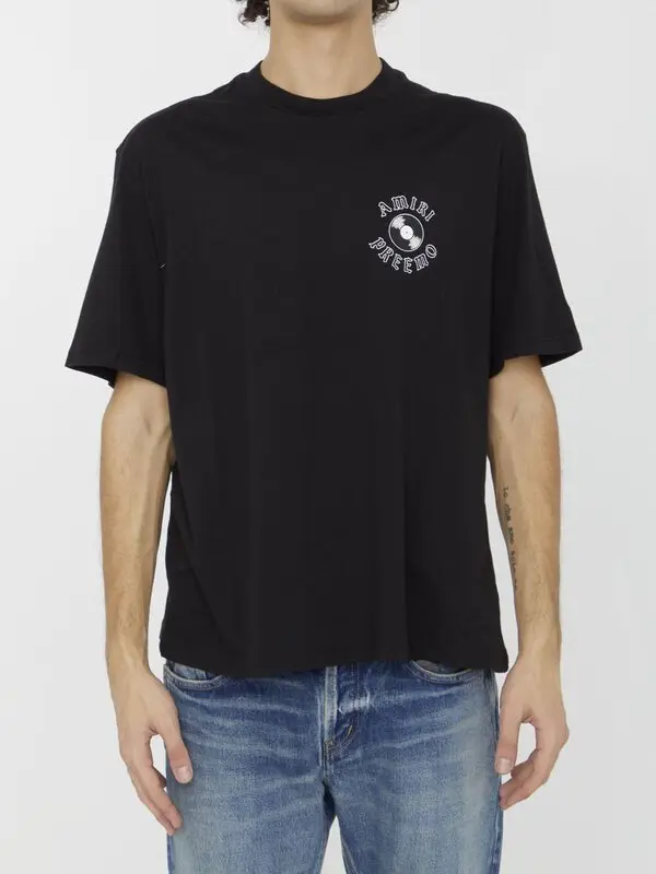 Buy Amiri Preemo Record T-shirt - Black At 33% Off | Editorialist