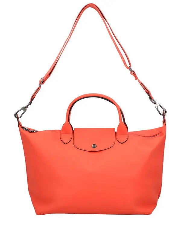 Buy Longchamp Le Pliage Xlarge Leather Bag - Orange At 24% Off ...