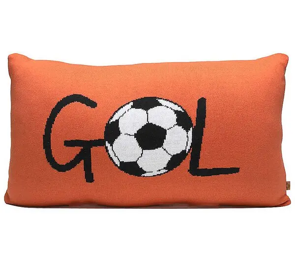 RIAN TRICOT Cushion Gol Orange