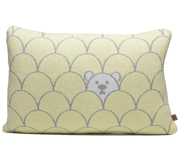 RIAN TRICOT Cushion Wally Yellow