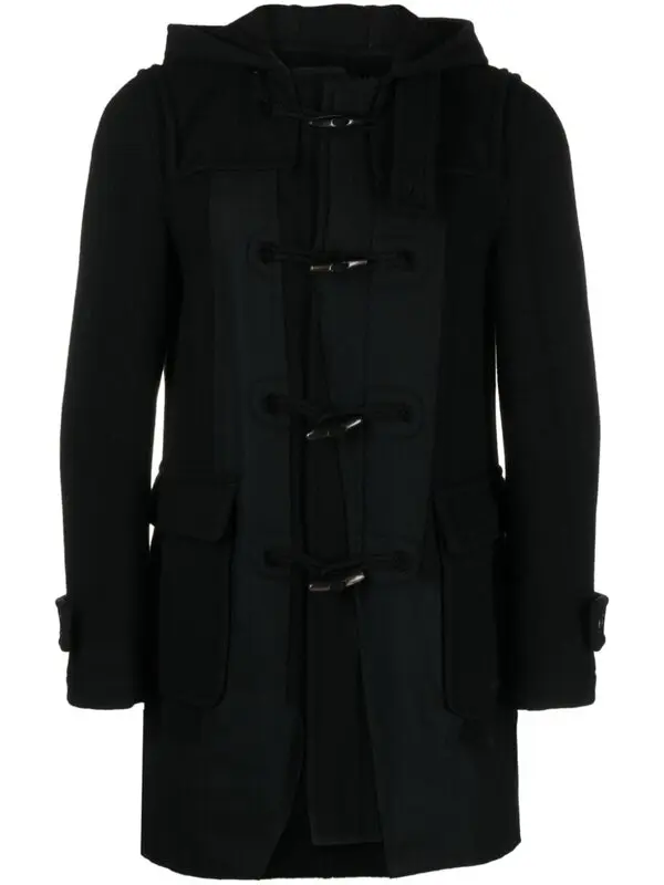 BLACK COMME DES GARÇONS Wool-blend Coat