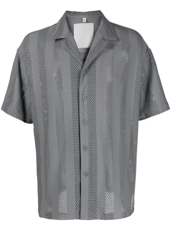 OFF DUTY Perforated Short-sleeve Shirt