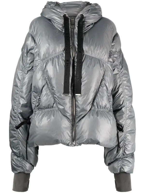 Khrisjoy Iconic Metallic-effect Puffer Jacket