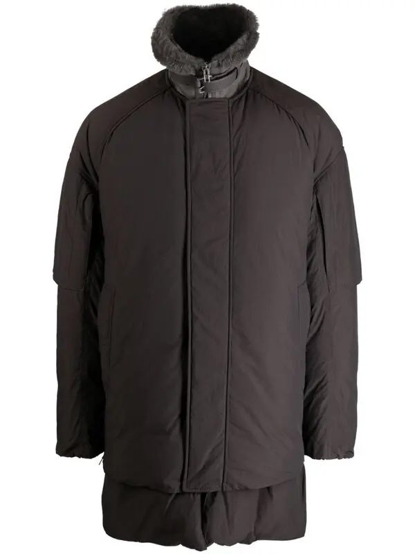 JUUN.J Stand-up Collar Padded Coat