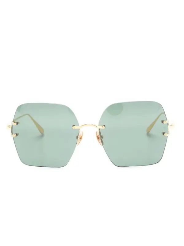 Linda Farrow Carina Oversize-frame Sunglasses