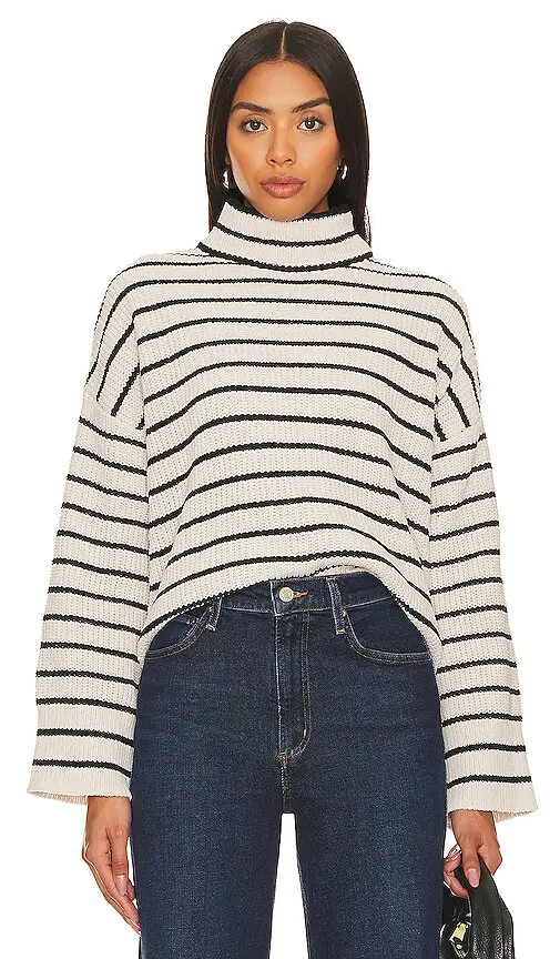 Sanctuary Stay Cozy Striped Sweater