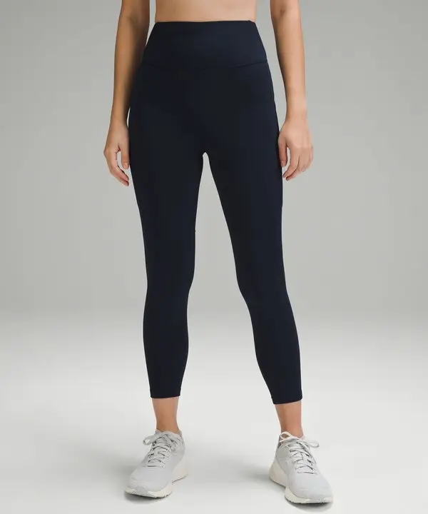 Lululemon Fast And Free High-rise Thermal Tight 25 - True Navy