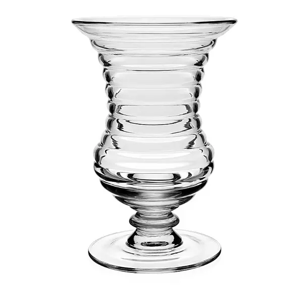 WILLIAM YEOWARD CRYSTAL Ripples 11 Footed Flower Vase