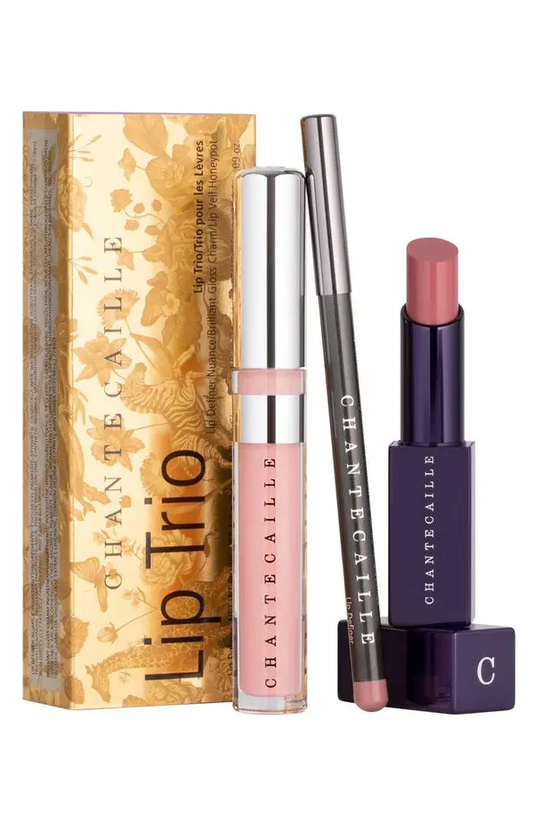 CHANTECAILLE Nude Lip Trio $120 Value - One-color | Editorialist