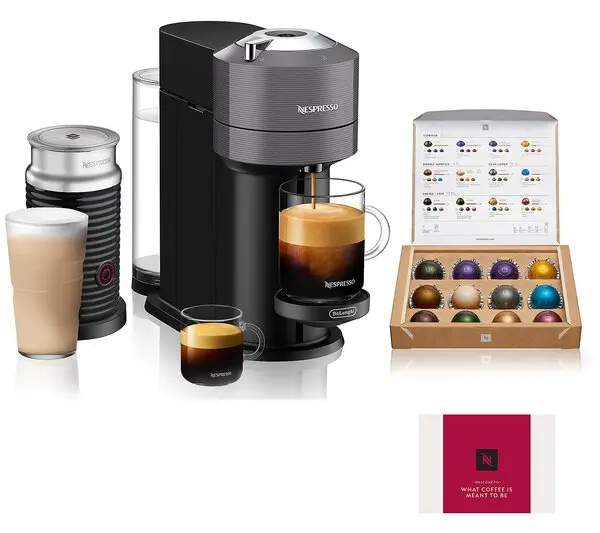 NESPRESSO Vertuo Next Coffee & Espresso Maker Wfrother&voucher