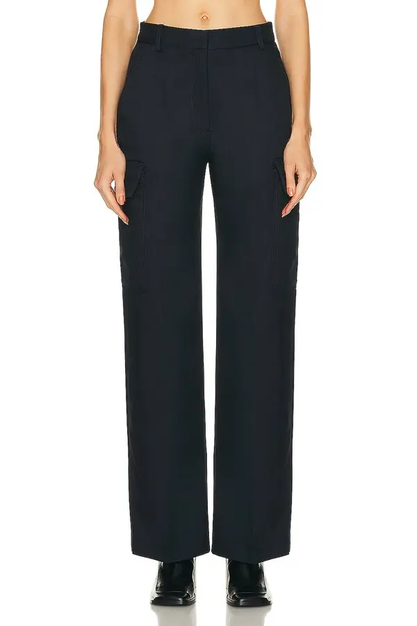 Stella McCartney Tailored Straight Cargo Trousers