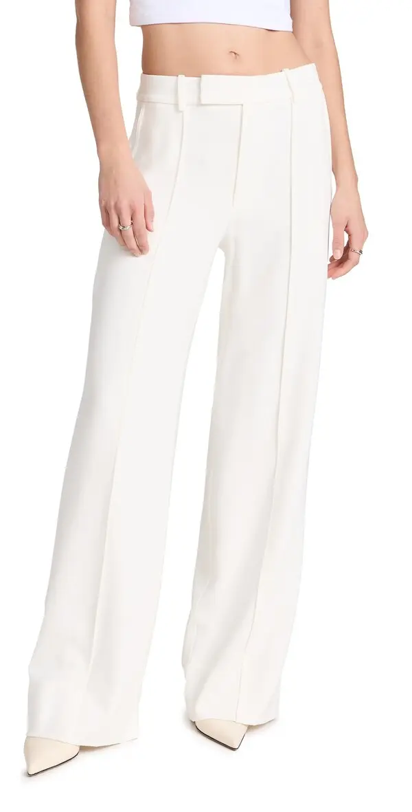 Proenza Schouler Weyes Wide-leg Pants - White