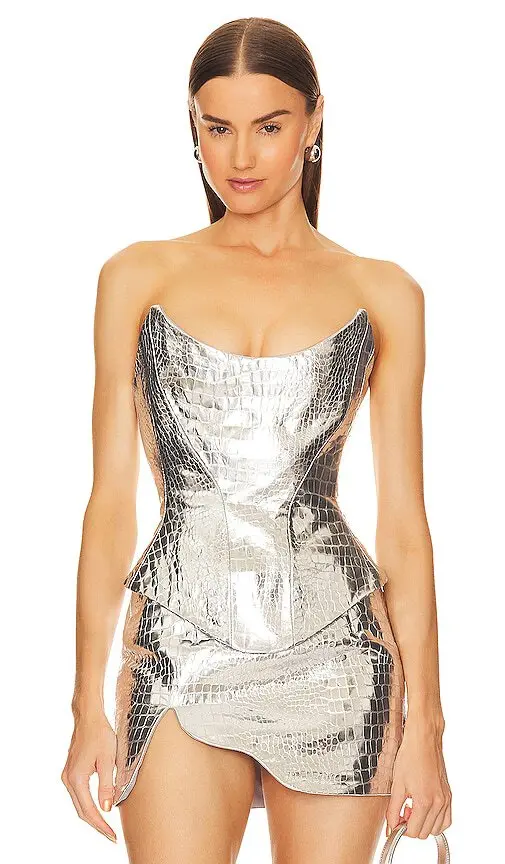 MOTHER OF ALL Nemasis Leather Corset