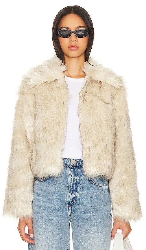Steve Madden Juniper Faux Fur Coat
