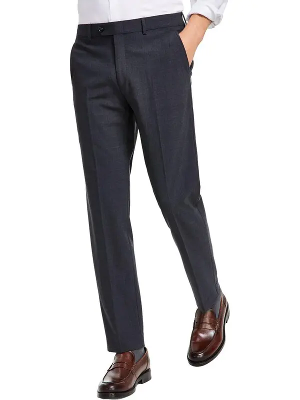 Buy BAR III Wool Blend Slim Fit Suit Pants - Grey At 73% Off | Editorialist