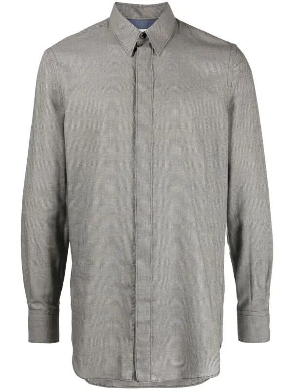 Paul Smith Fine-check Cotton Blend Shirt