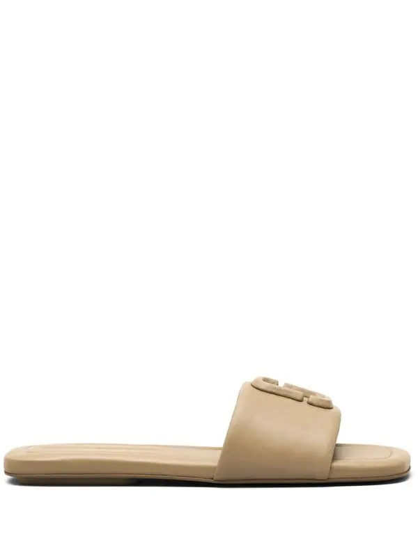 Marc Jacobs The J Marc Leather Sandals - Neutrals