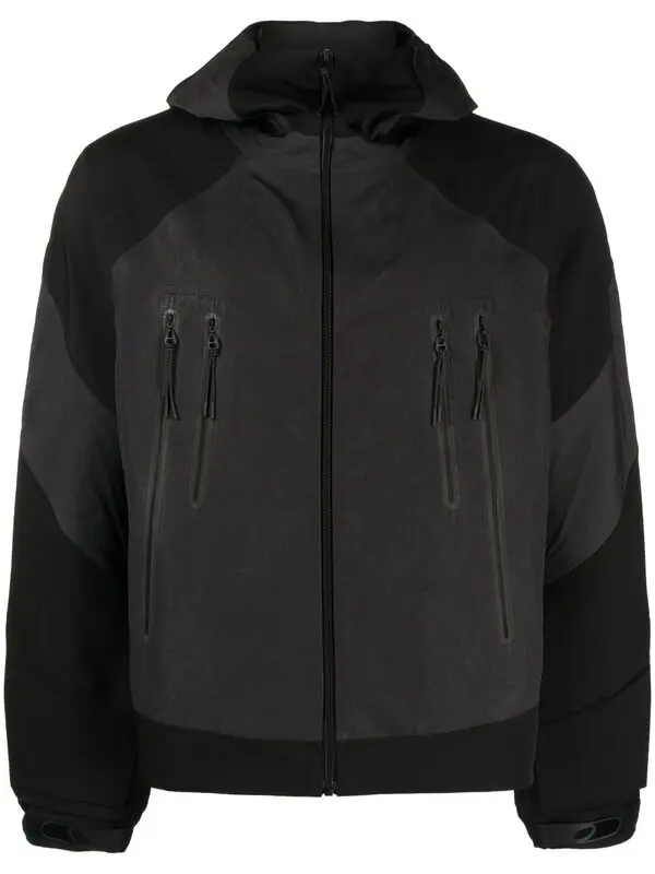 J.L-A.L Armour Padded-panels Ripstop Jacket