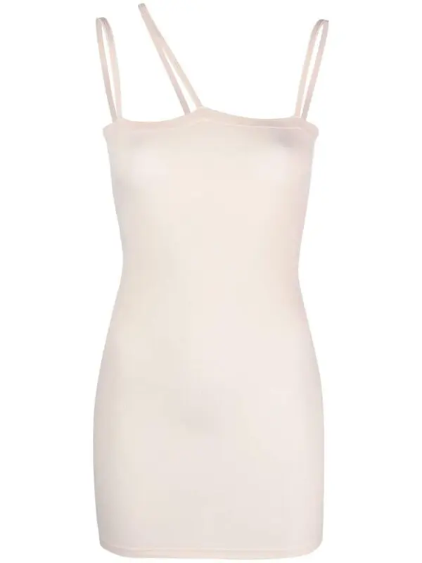 BASERANGE Nida Square-neck Top - Neutrals