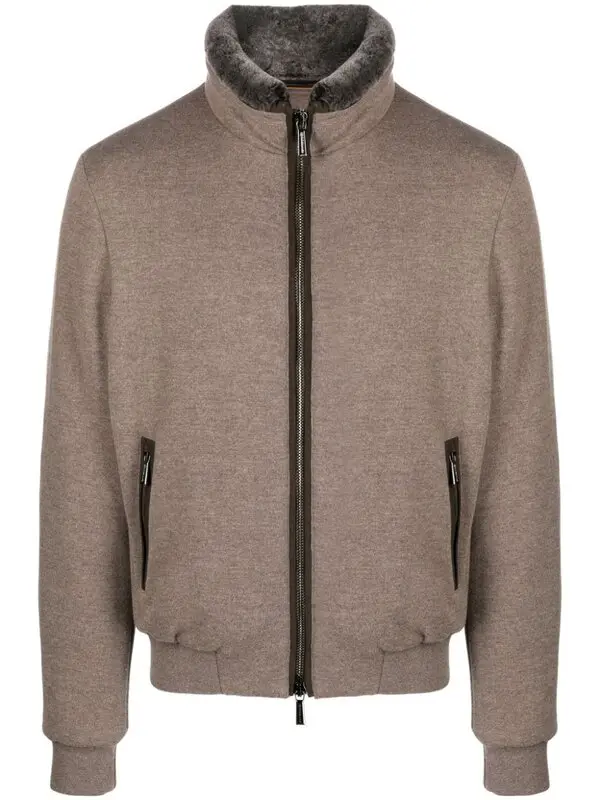 MOORER Bellati-mrw Padded Jacket - Brown