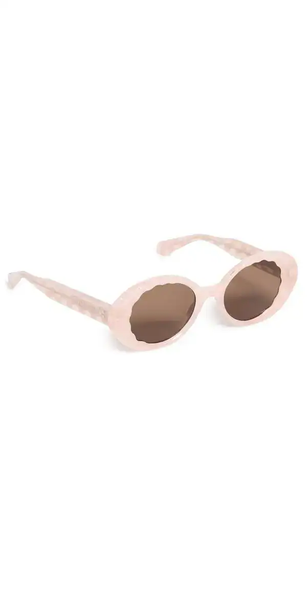 KREWE Alixe plaid Pink Sunglasses KREWE Alixe plaid Pink Sunglasses NEW | Mercari main image 2