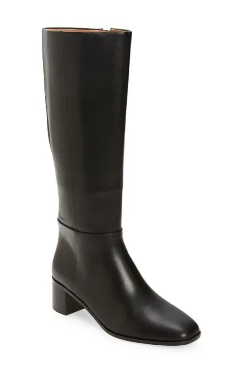 Madewell The Monterey Tall Boot - True Black