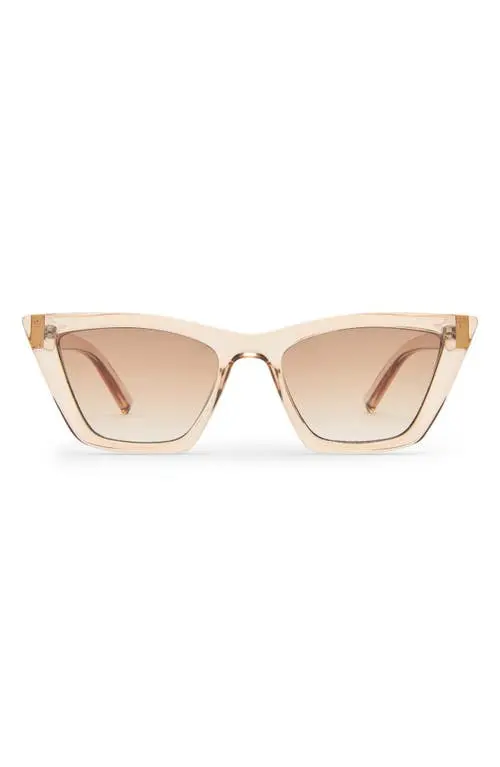 Le Specs Velodrome Cat Eye Sunglasses - Vanilla