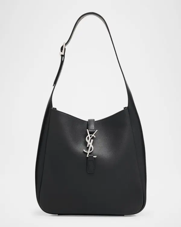 Saint Laurent Le 5 À 7 Small Hobo Bag - Nero