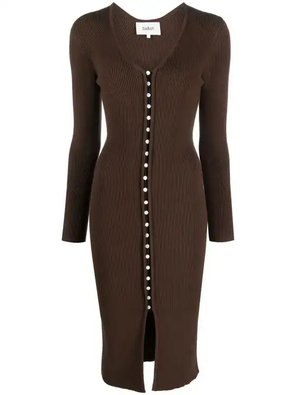 knee length dress near me Knee Length Chiffon Wholesale Wedding Guest Dresses With Long Sleeves