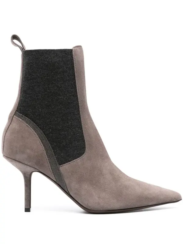 Brunello Cucinelli Monili Chain-detail 85mm Boots