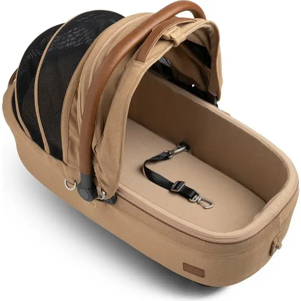 TAVO PETS Maeve™ Medium Rigid Pet Car Seat - Sable