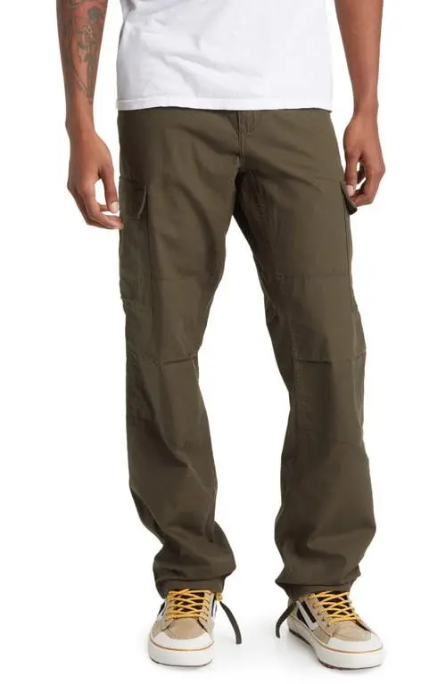 Carhartt Work In Progress Aviation Ripstop Cotton Cargo Pants - Cypress