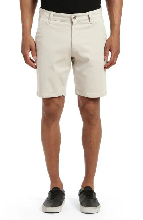MAVI Noah Stretch Twill Bermuda Shorts - Oyster Mushroom Luxe Twill