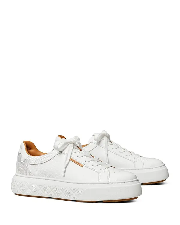 Tory Burch Ladybug Low Top Sneakers - White/white