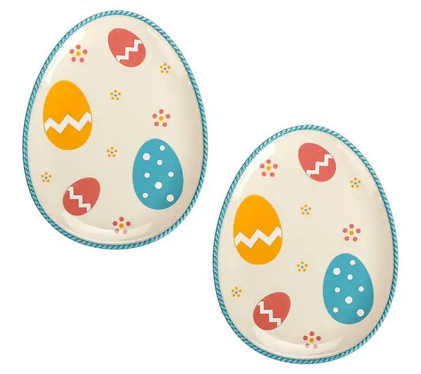 TEMP-TATIONS Seasonal Set Of 2 Spoon Rests