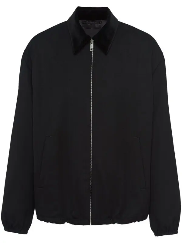 Prada Wool Blouson Jacket