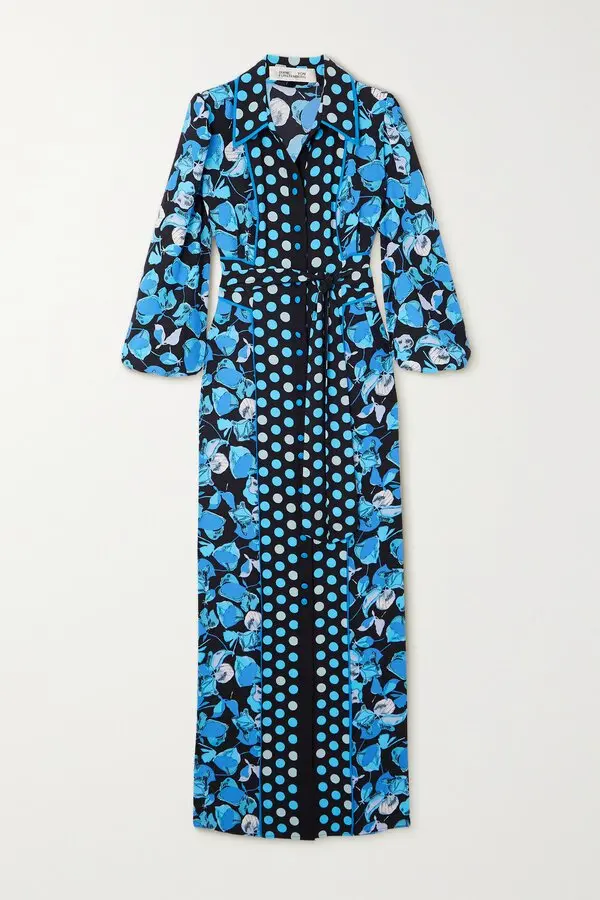 Diane Von Furstenberg Joshua Printed Maxi Dress