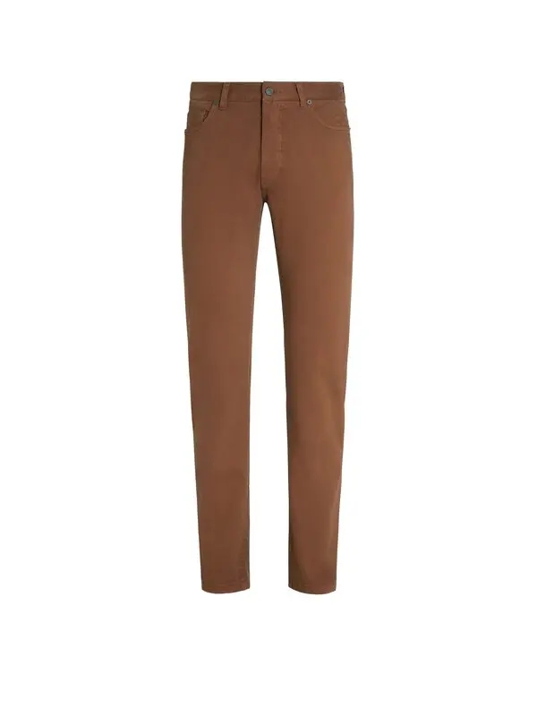 Zegna Roccia Straight-fit Jeans - Foliage