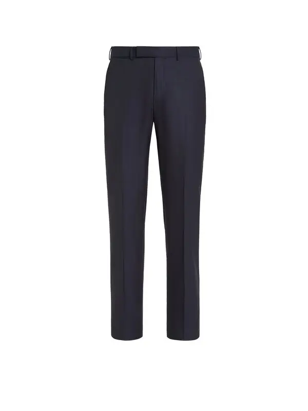 Zegna 15milmil15 Wool Tailoring Pants - Navy Blue