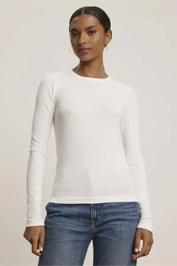Velvet By Graham & Spencer Camino Tee - White