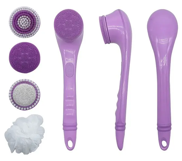 Blushly Cleansing & Exfoliating Solid Bodybrush W/4 Heads - One-color ...